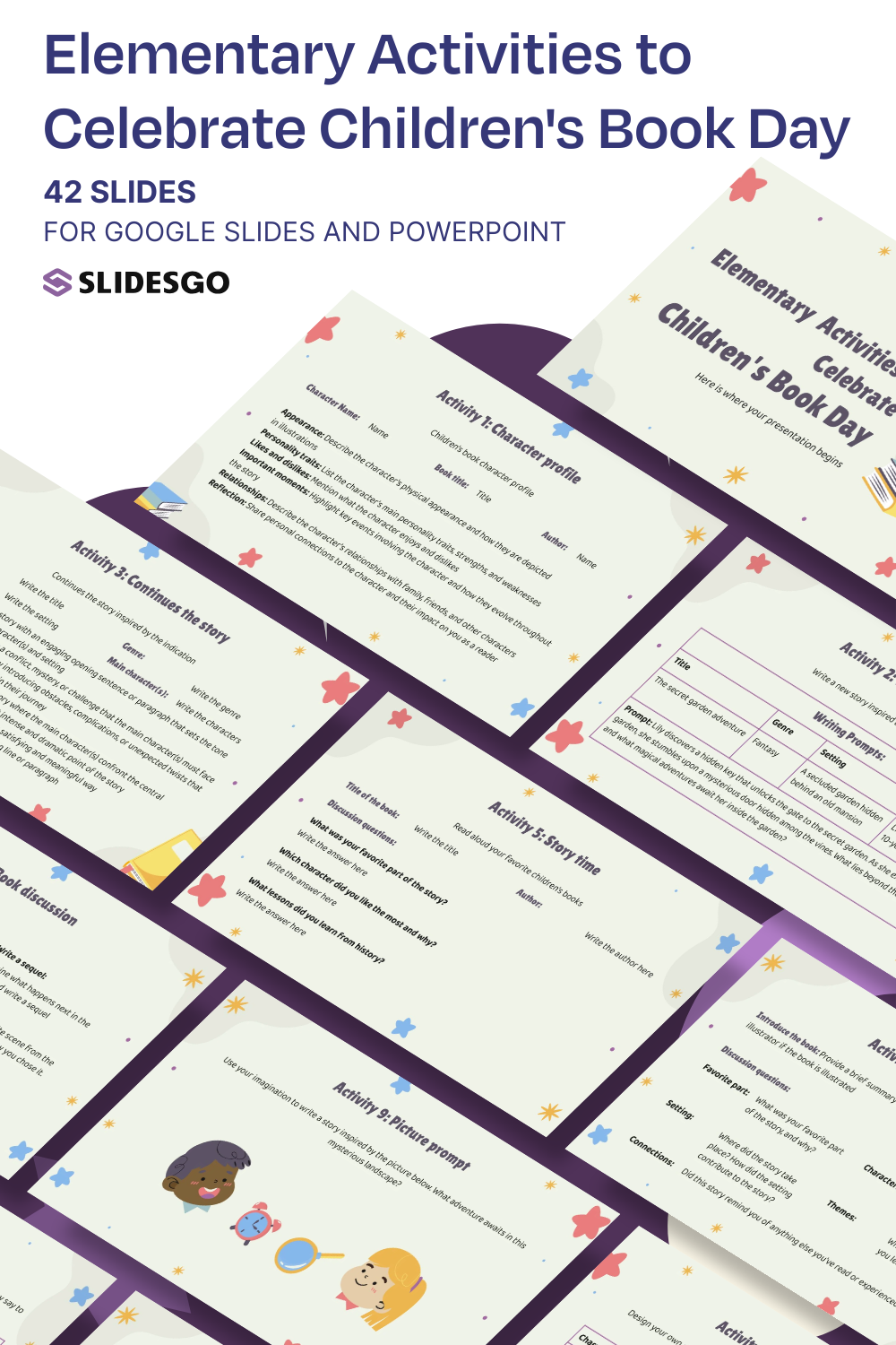 Elementary Activities to Celebrate Children's Book Day