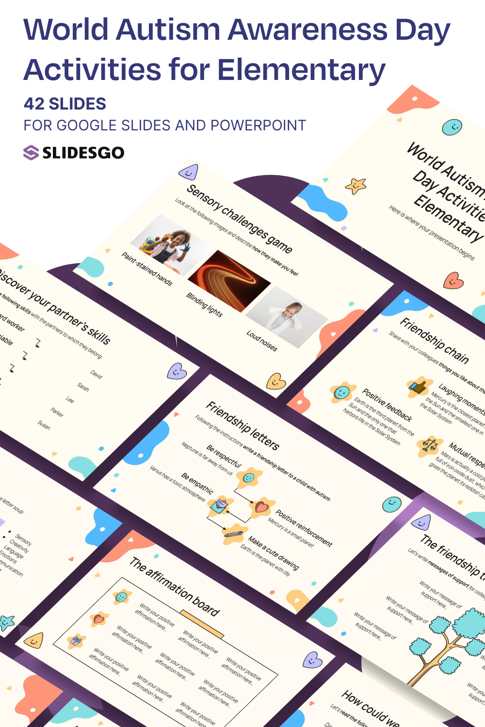 World Autism Awareness Day Activities for Elementary