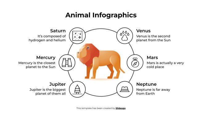 Animal Infographics Template