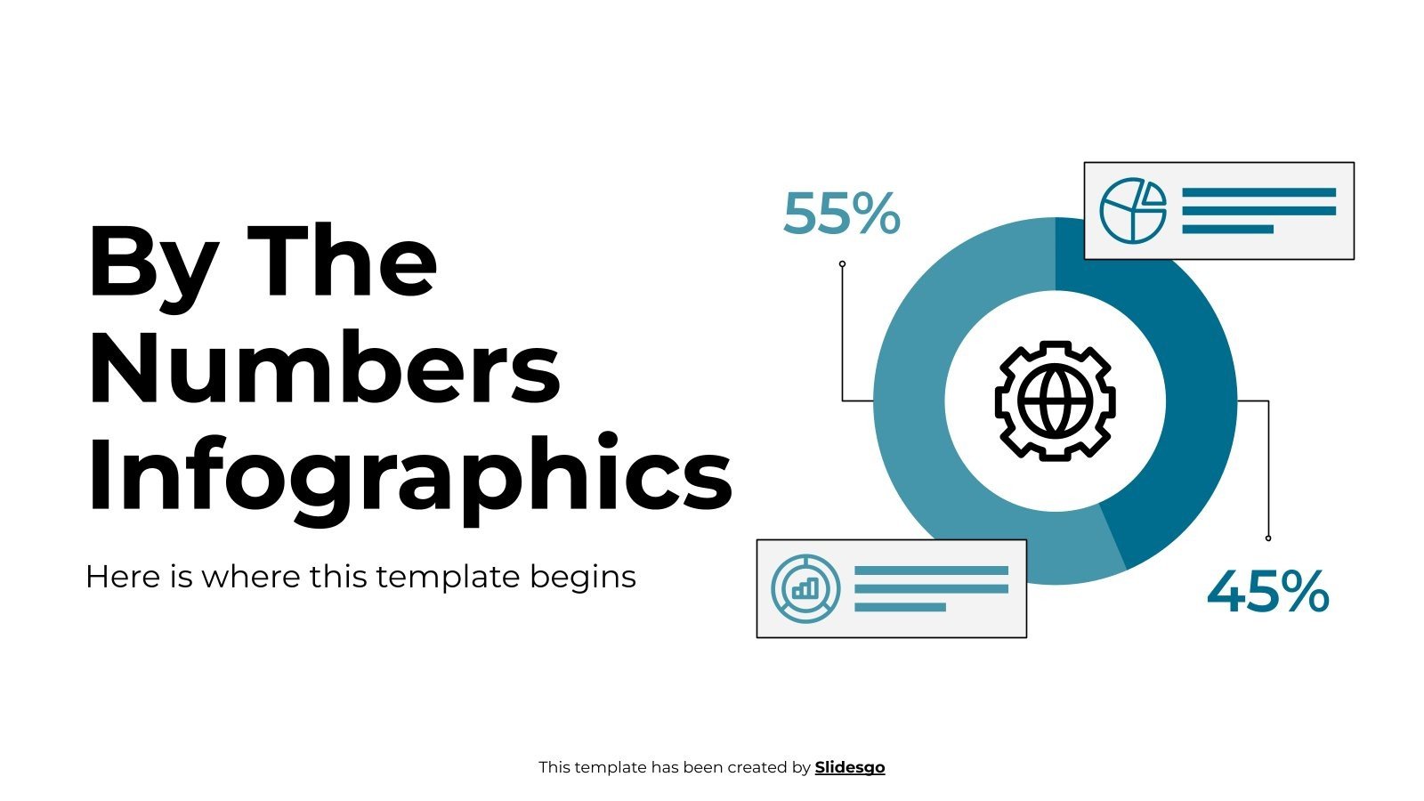 Plantilla Infografías sobre números