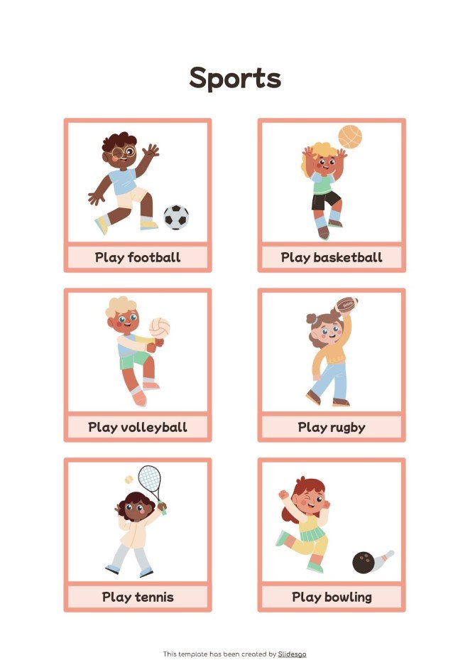 Pictograms for Communication with Children Presentation