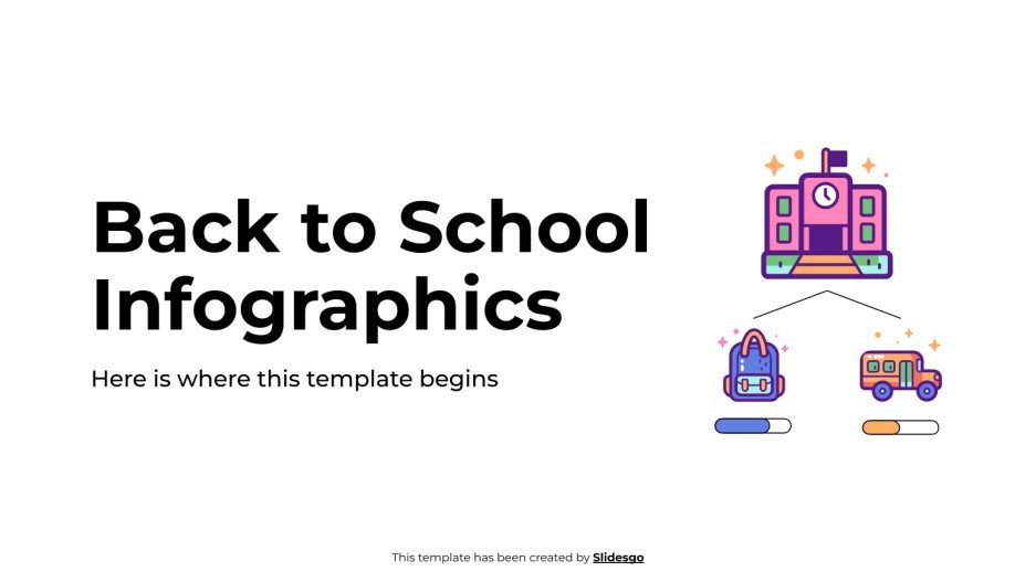Back to School Infographics Template