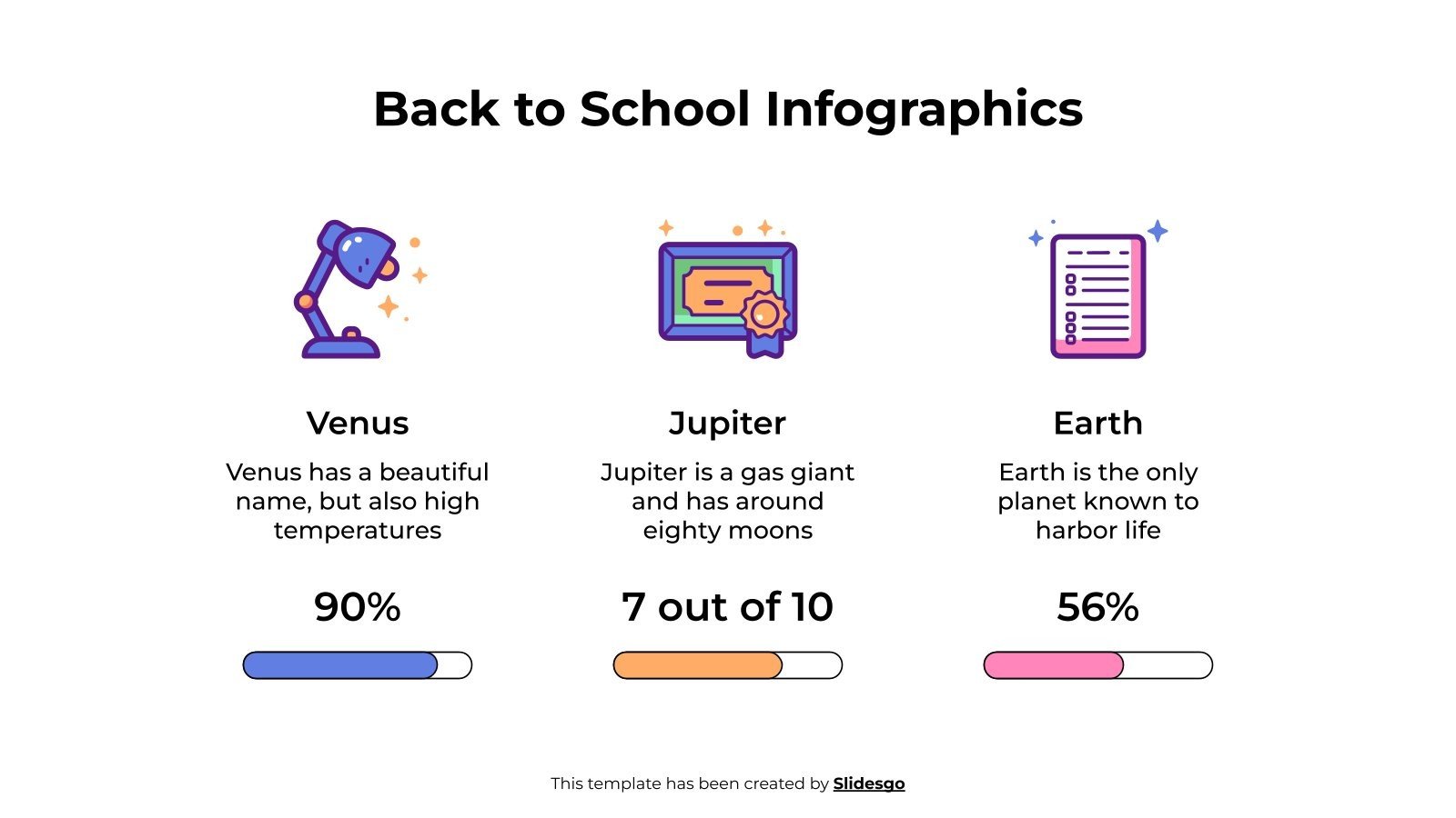 Back to School Infographics Template