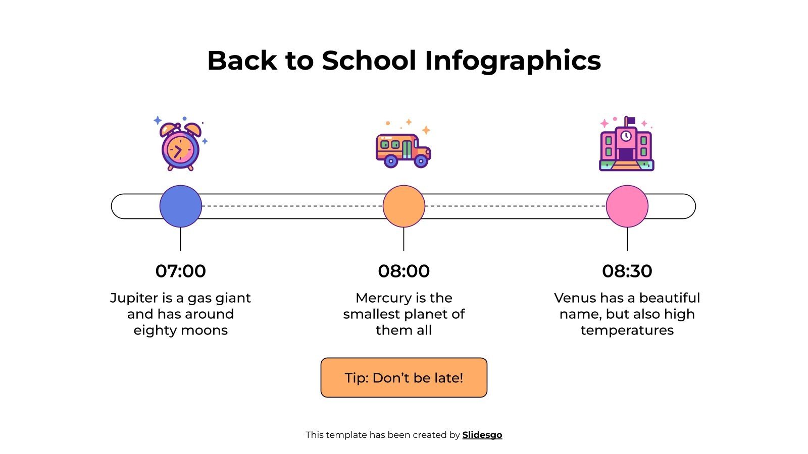 Back to School Infographics Template