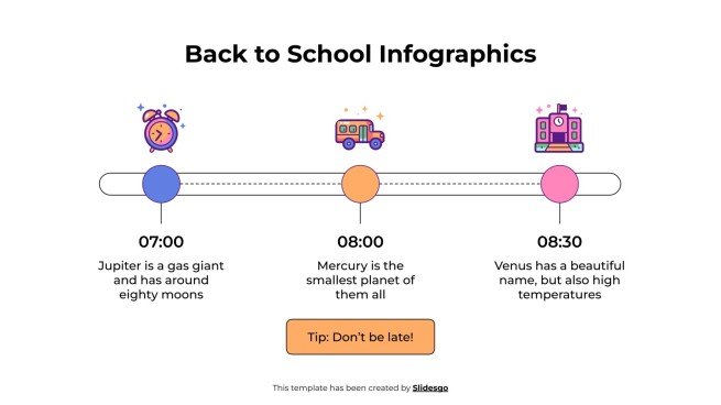 Back to School Infographics Template