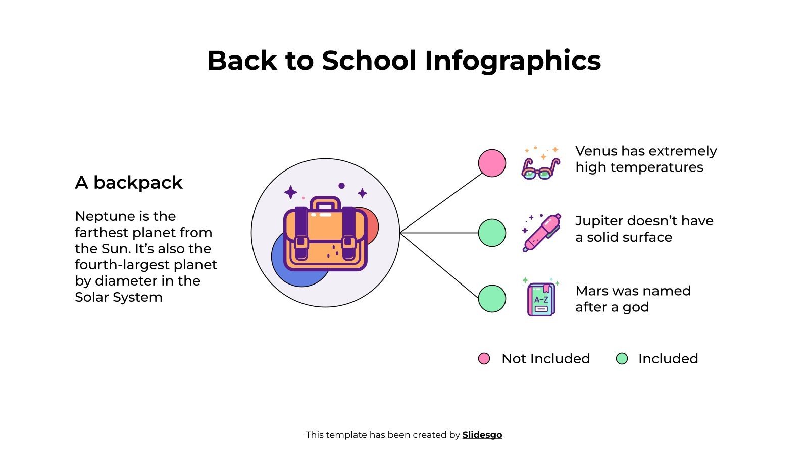 Back to School Infographics Template