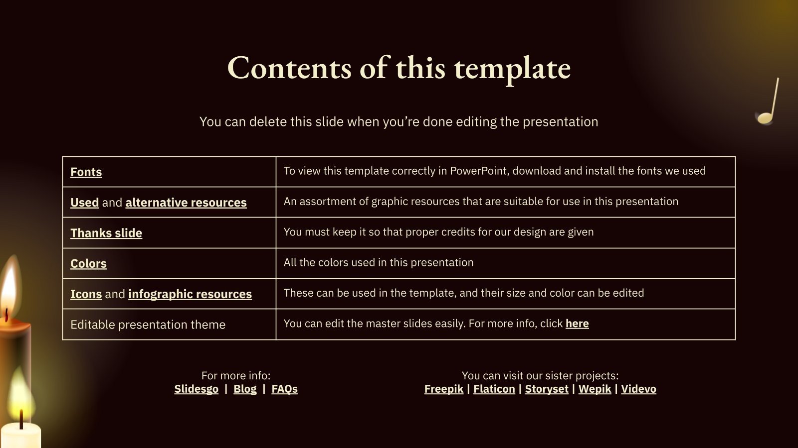 Candlelight Concert Project Proposal Presentation