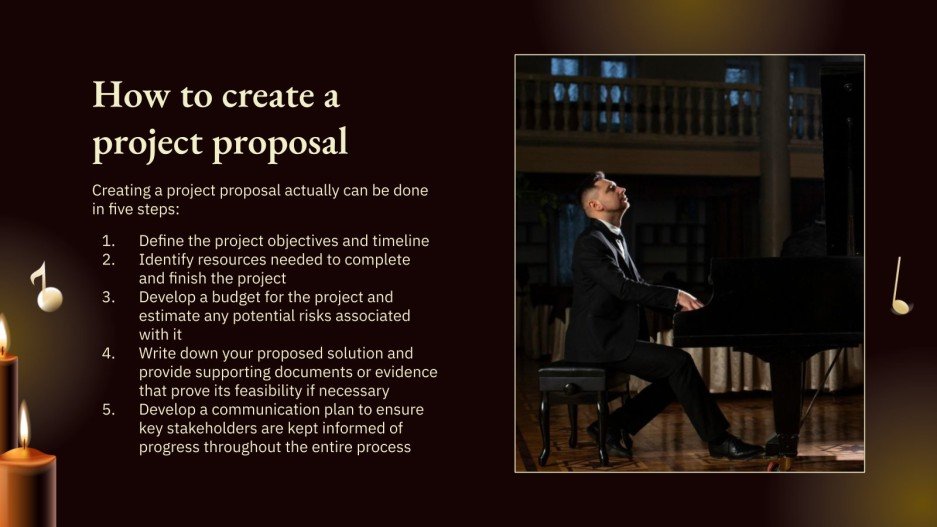 Candlelight Concert Project Proposal Presentation