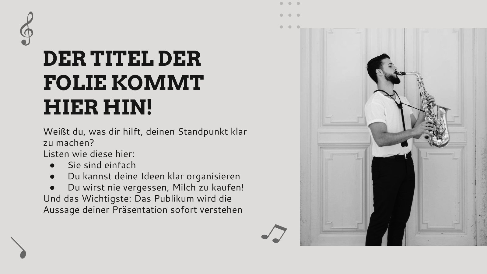 Classical Music Newsletter Presentation