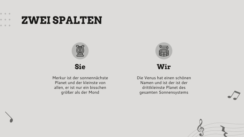 Classical Music Newsletter Presentation