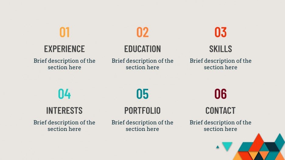 Mi currículo creativo | Plantilla Google Slides y Powerpoint