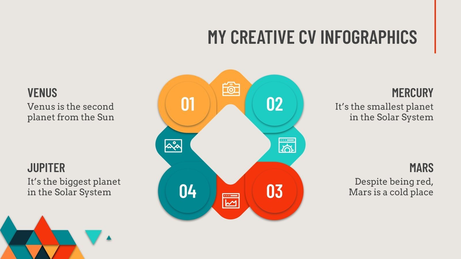 My Creative Resume Infographics | Google Slides & PPT template