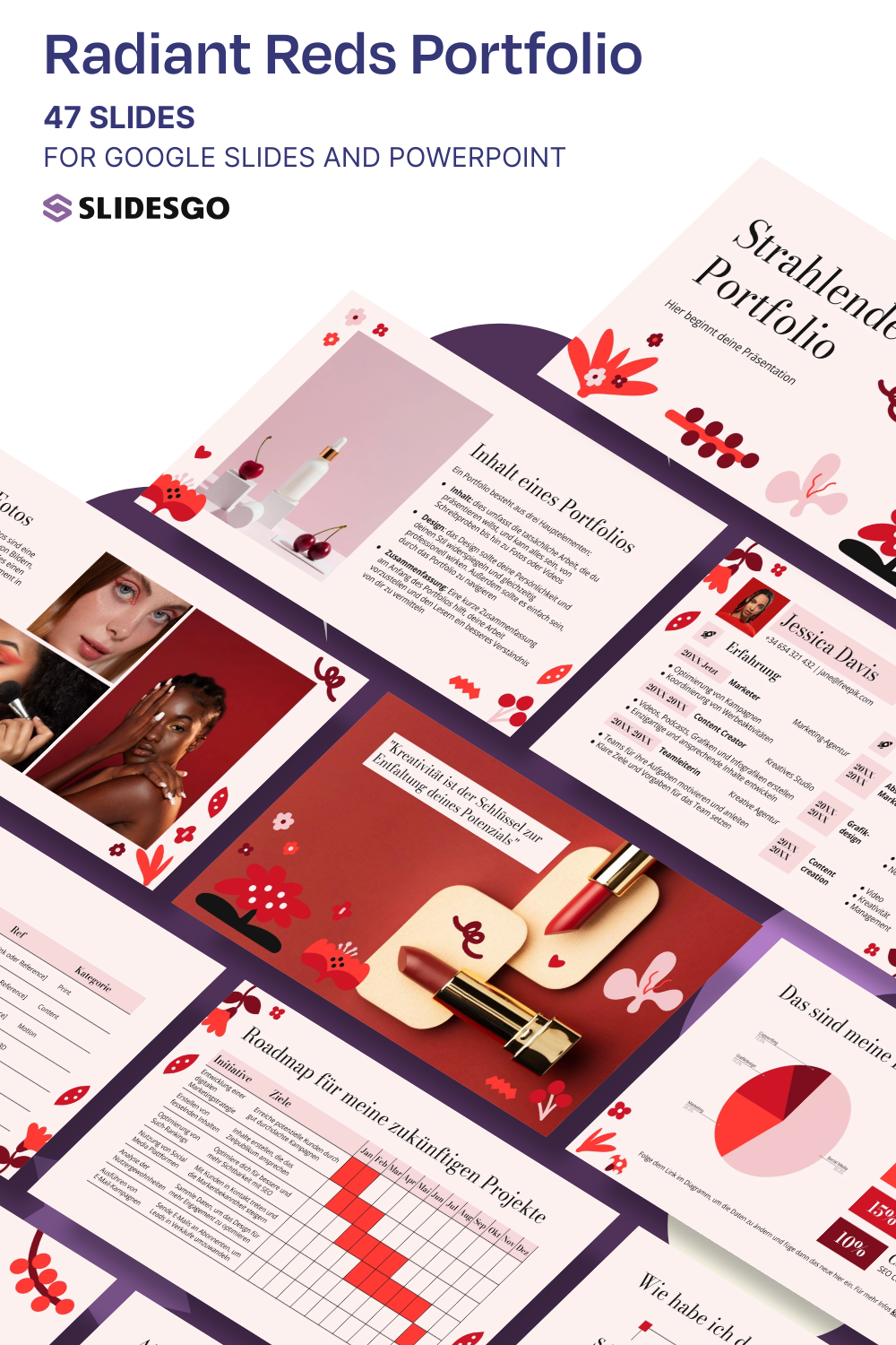 Radiant Reds Portfolio Presentation