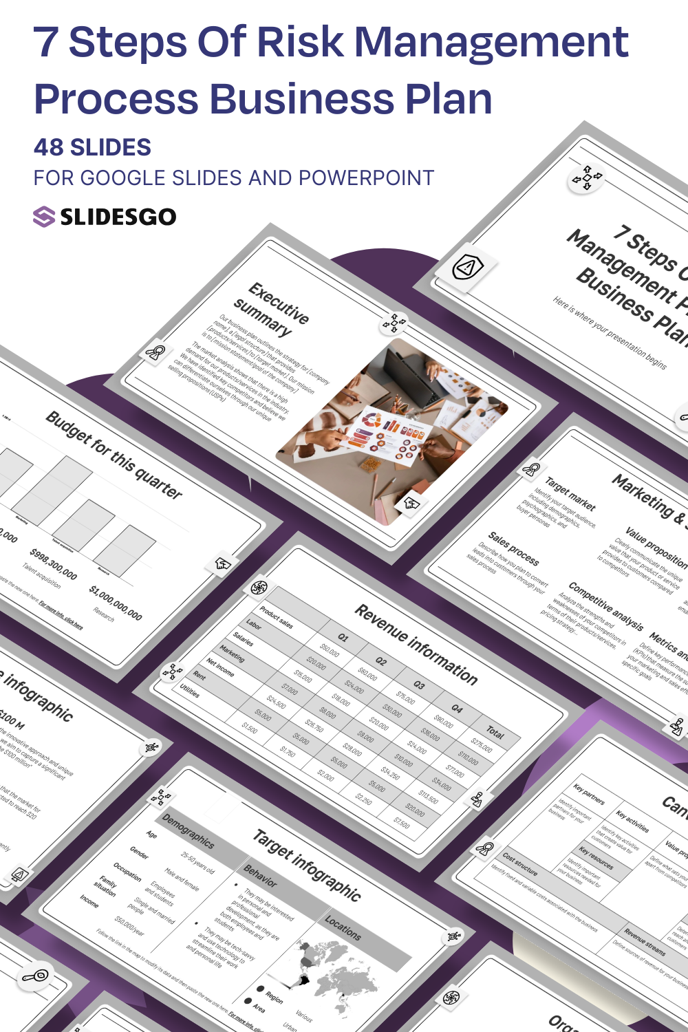 7 Steps Of Risk Management Process Business Plan