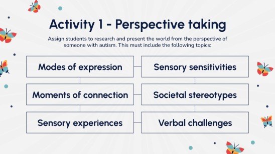 World Autism Awareness Day Activities for High School