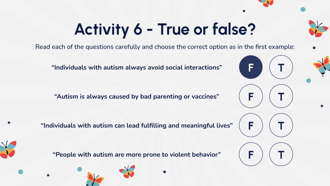 World Autism Awareness Day Activities for High School