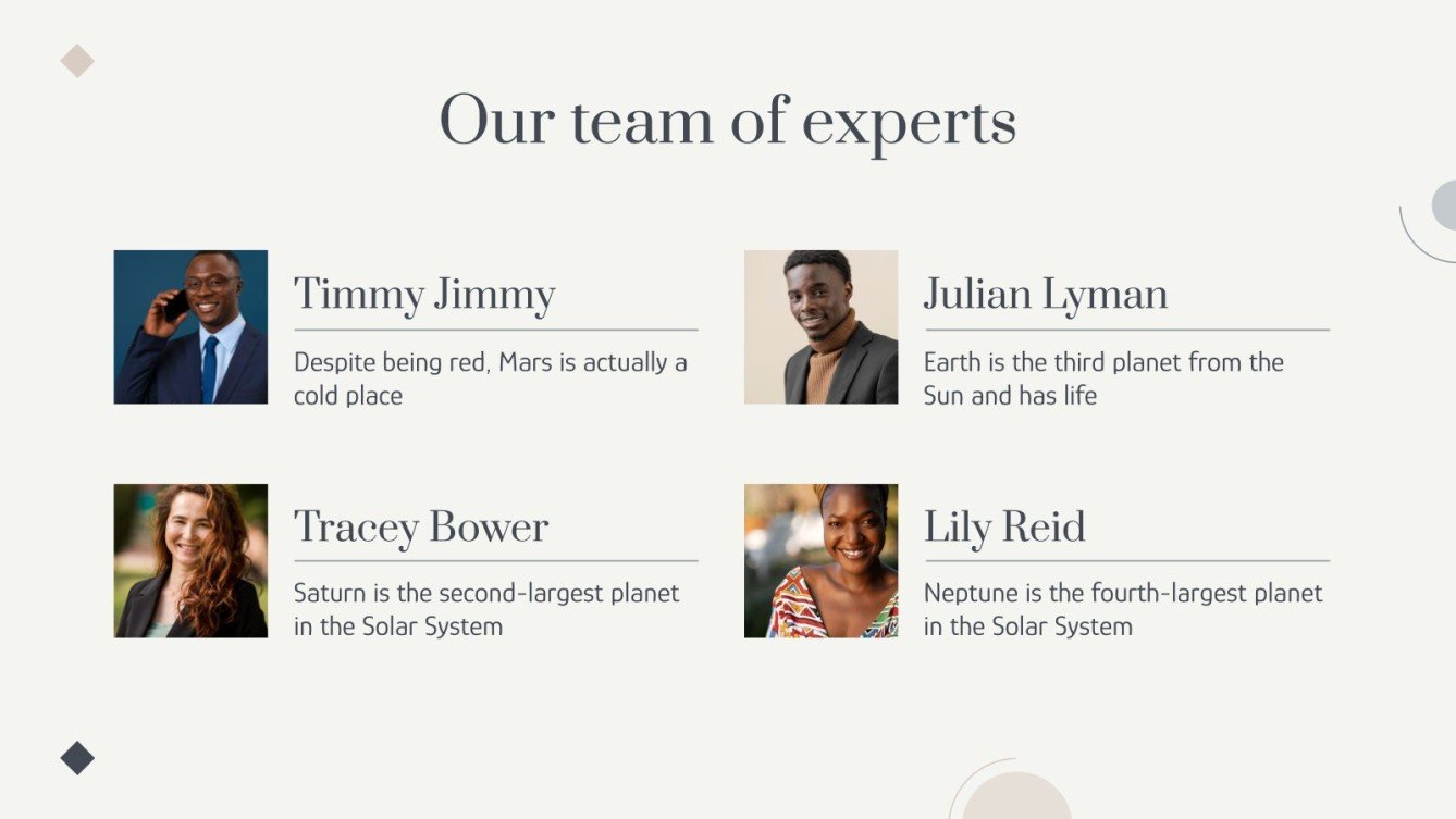 Simple Conference Style Presentation