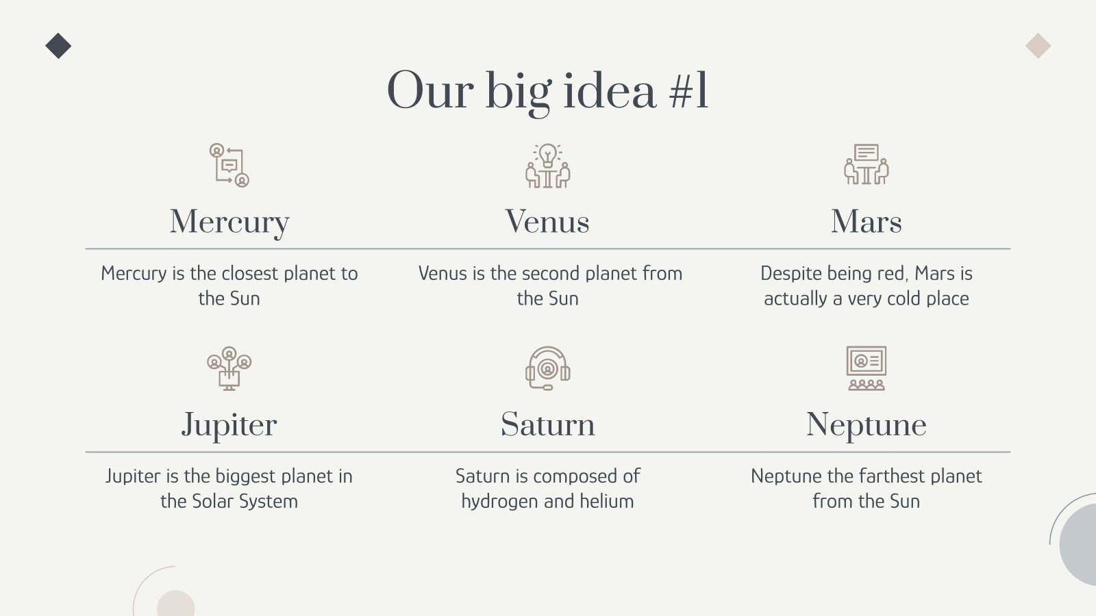 Simple Conference Style Presentation