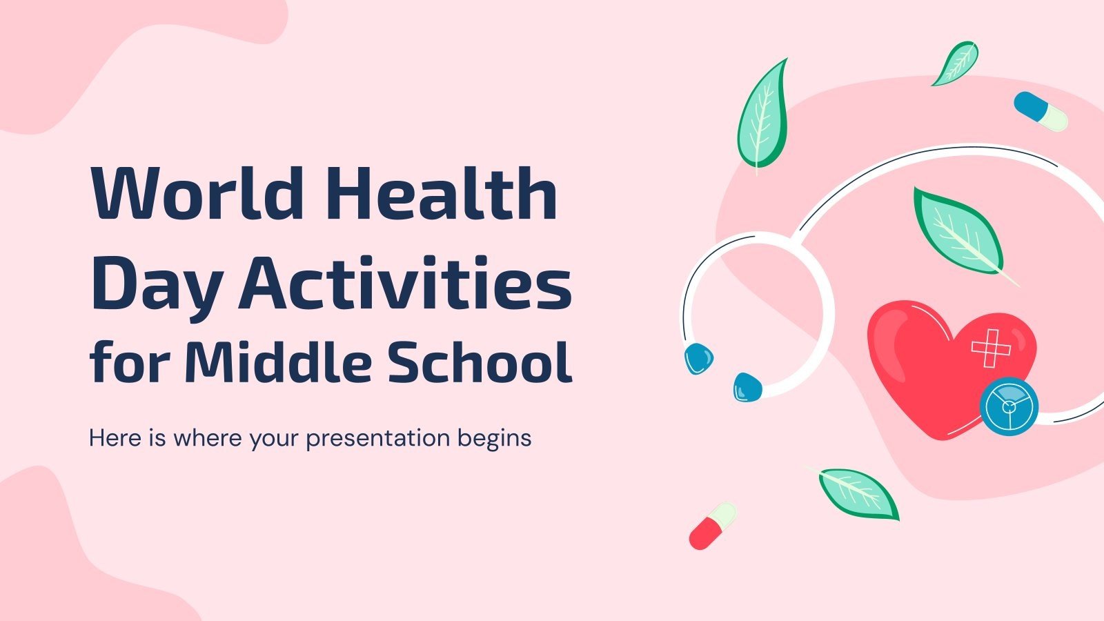 World Health Day Activities for Middle School Presentation
