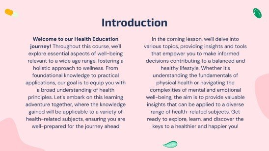 World Health Day Activities for Middle School Presentation