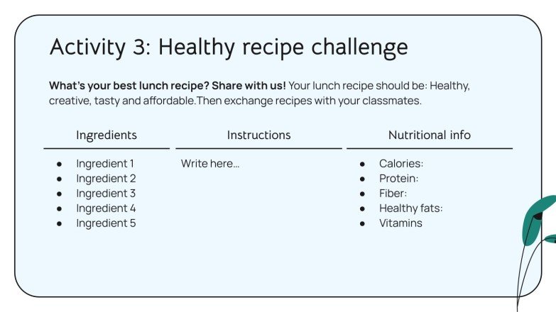 World Health Day Activities for Middle School Presentation