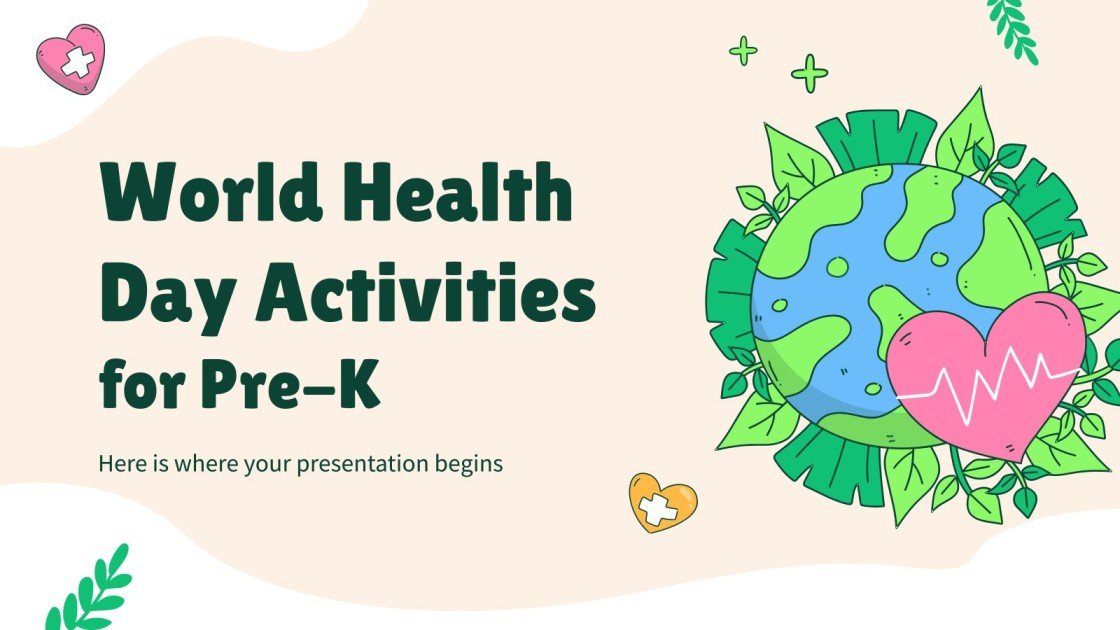 World Health Day Activities for Pre-K Presentation