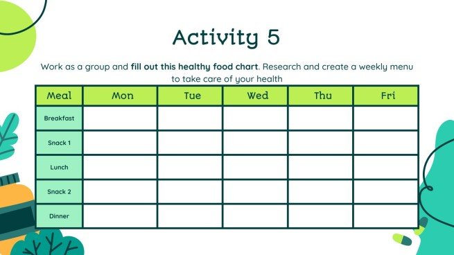 World Health Day Activities for Elementary Presentation