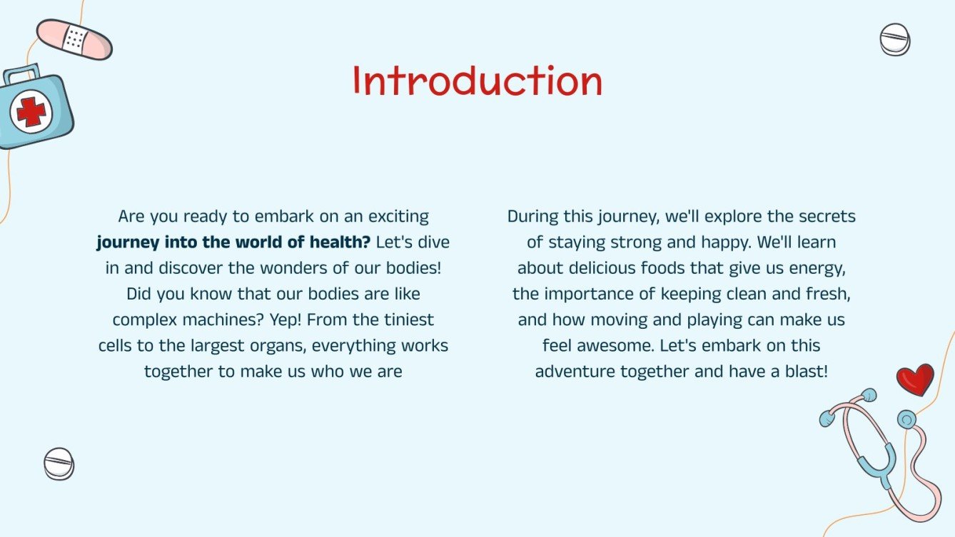 World Health Day Activities for Elementary Presentation