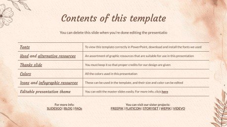 Watercolor Conference Style Presentation