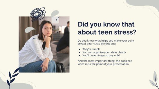 Teen Stress Management Presentation