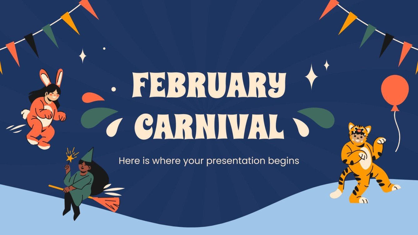 Free Carnival-themed Google Slides & PowerPoint templates