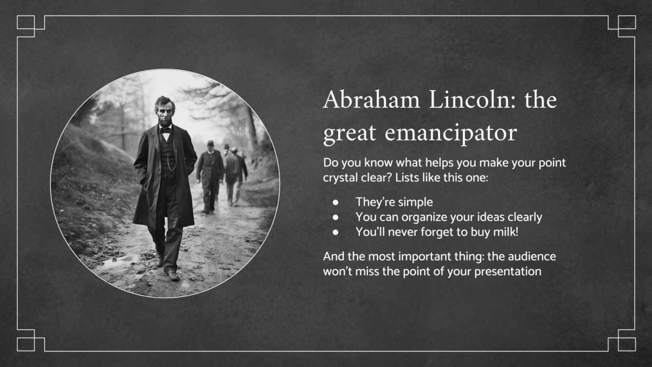 Abraham Lincoln Presentation