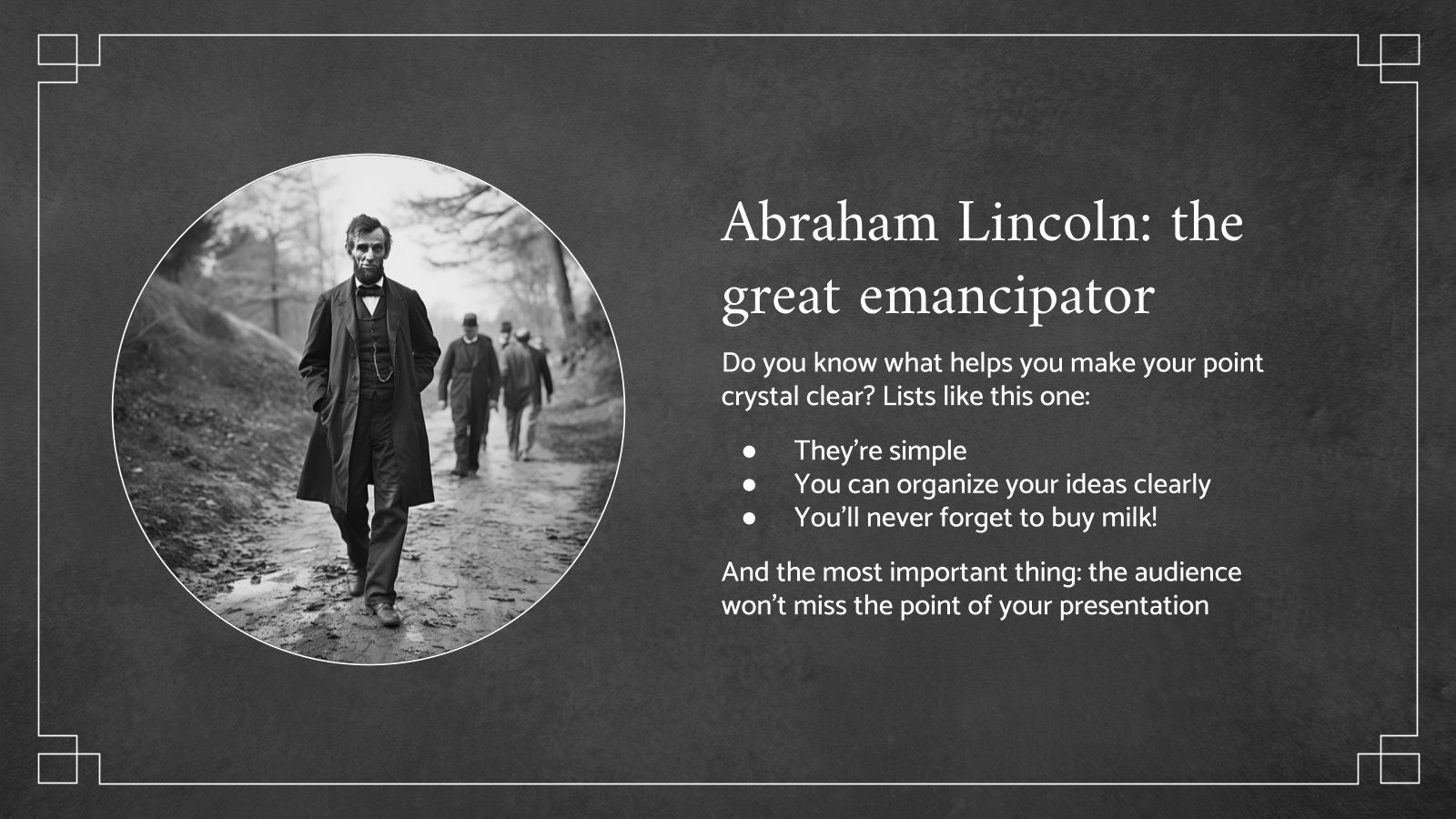Abraham Lincoln Presentation