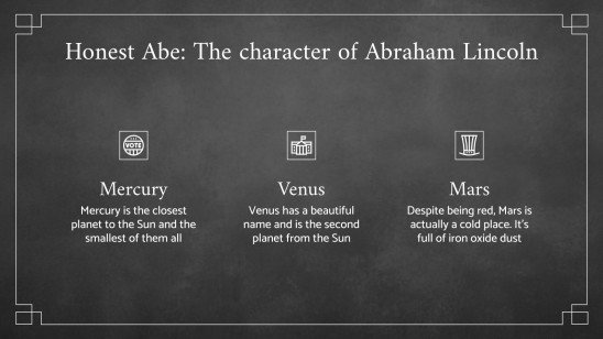 Abraham Lincoln Presentation