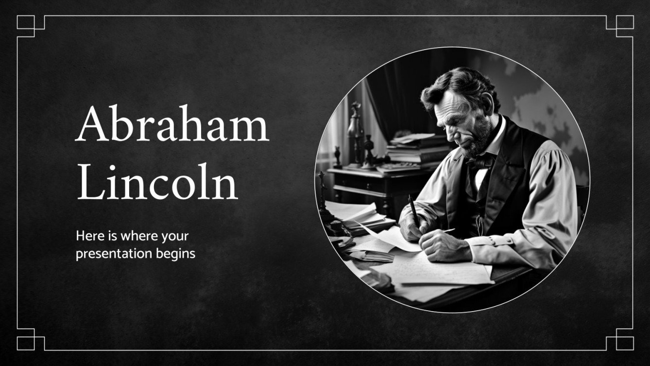 Plantillas de Google Slides y PPT para escribir tu biografía