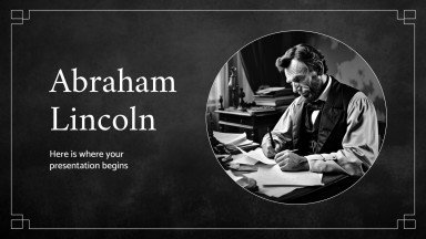 Plantillas de Google Slides y PPT para escribir tu biografía