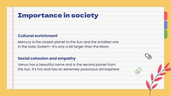 Performing Arts Presentation