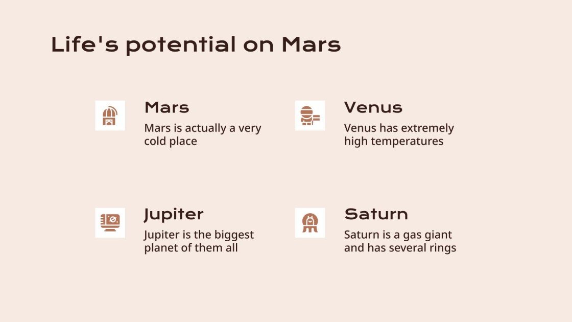 Mars Presentation