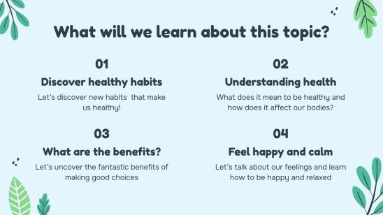 World Health Day Activities for Elementary Presentation