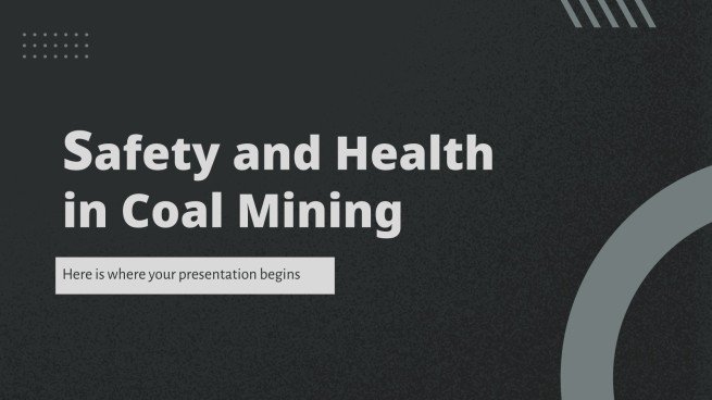 Safety and Health in Coal Mining Presentation