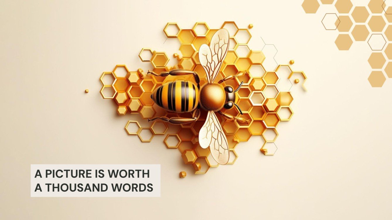 Bee Honeycomb Pattern Presentation