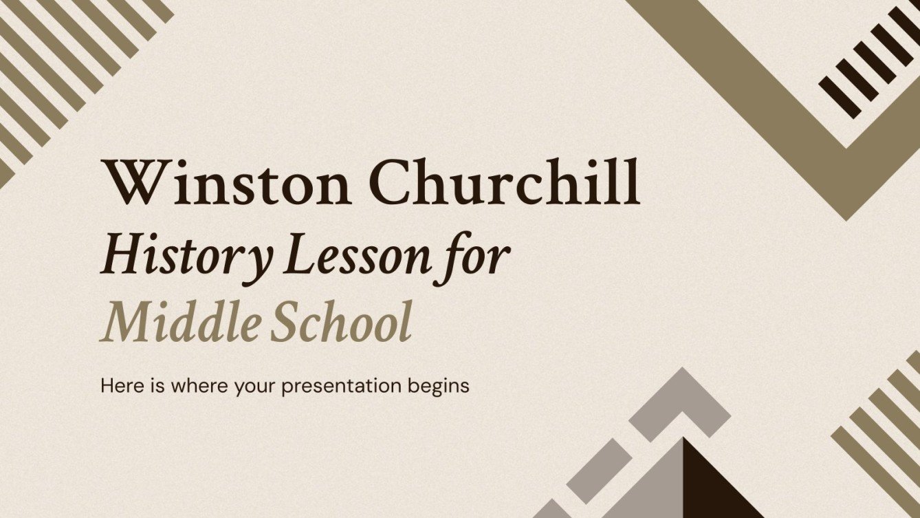 Winston Churchill History Lesson for Middle School