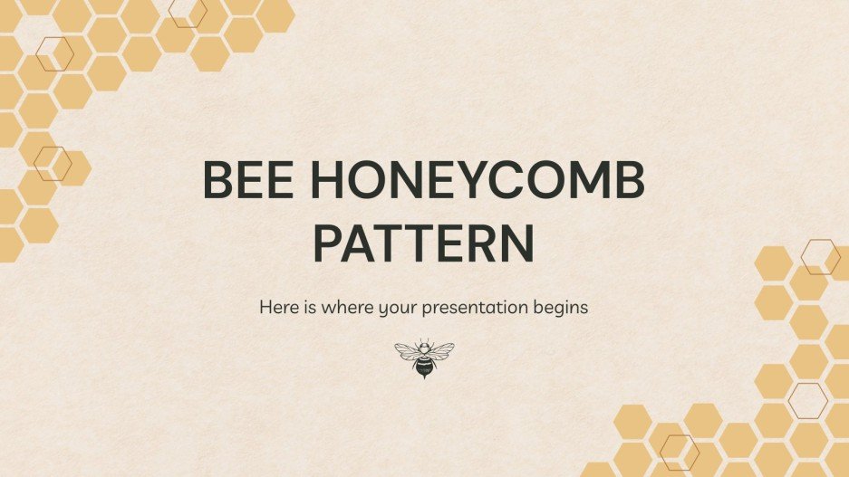Free Google Slides & PowerPoint templates about bees
