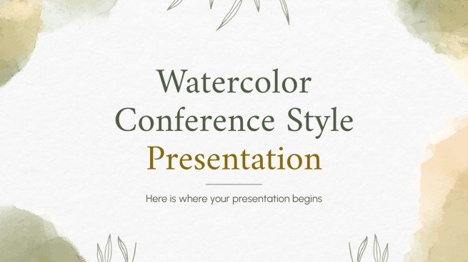 Free Google Slides & PowerPoint templates about conferences
