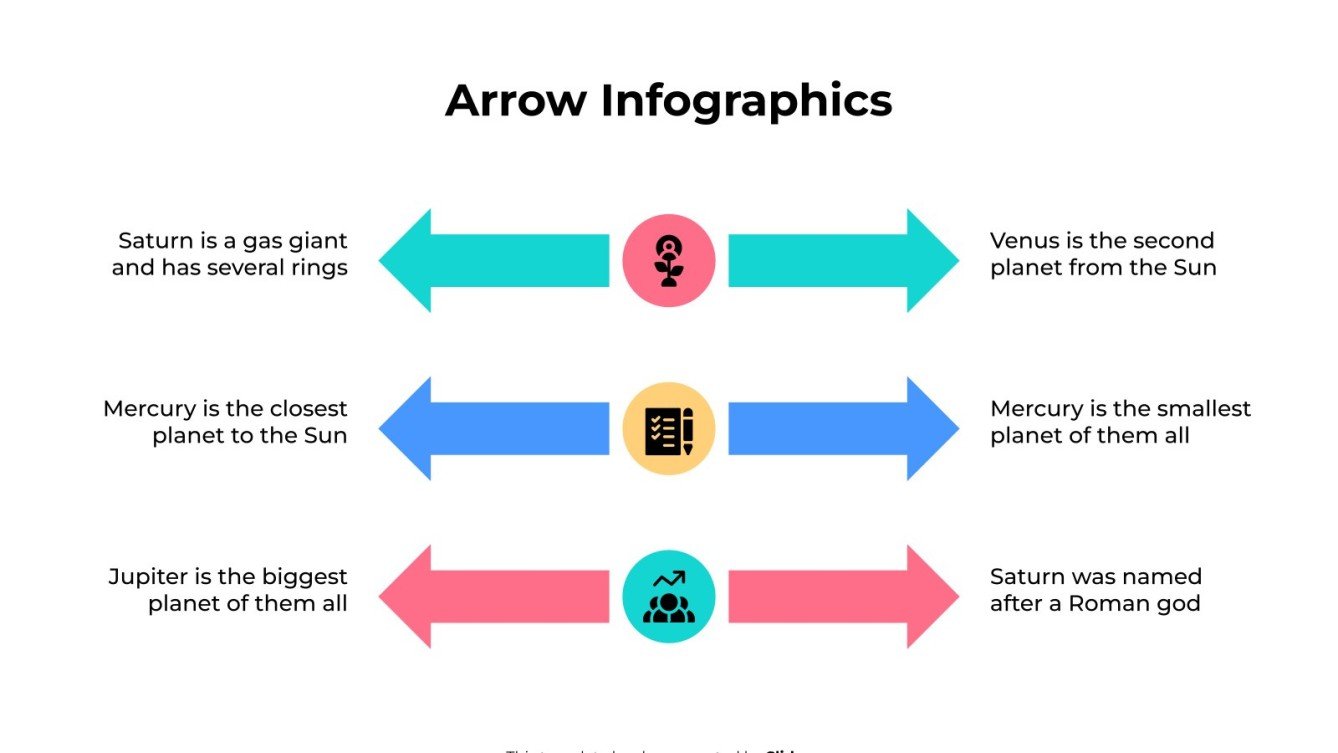 Arrow Infographics Template
