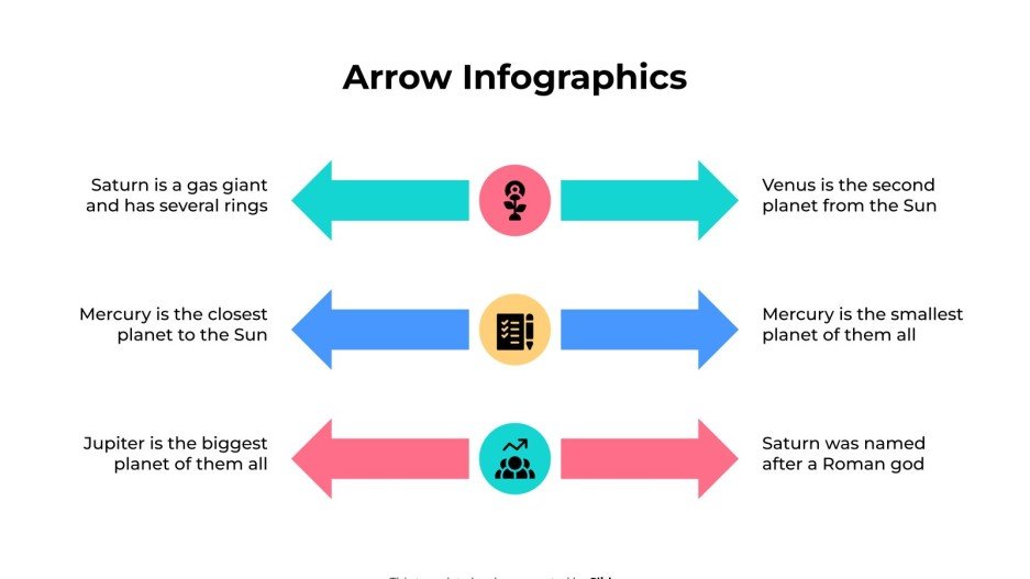 Arrow Infographics Template
