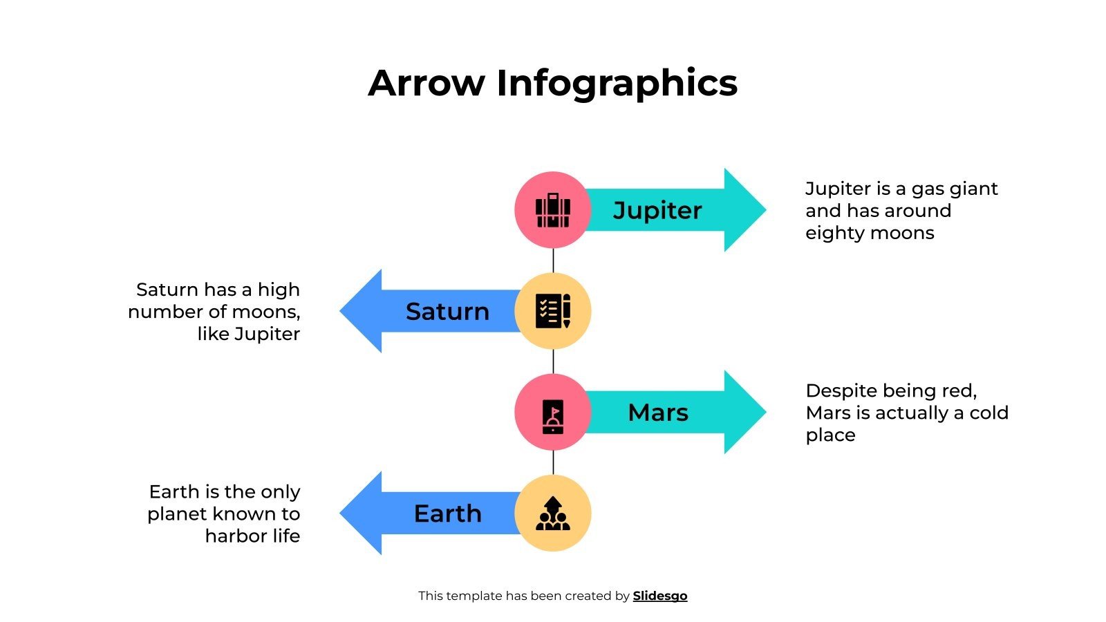 Arrow Infographics Template
