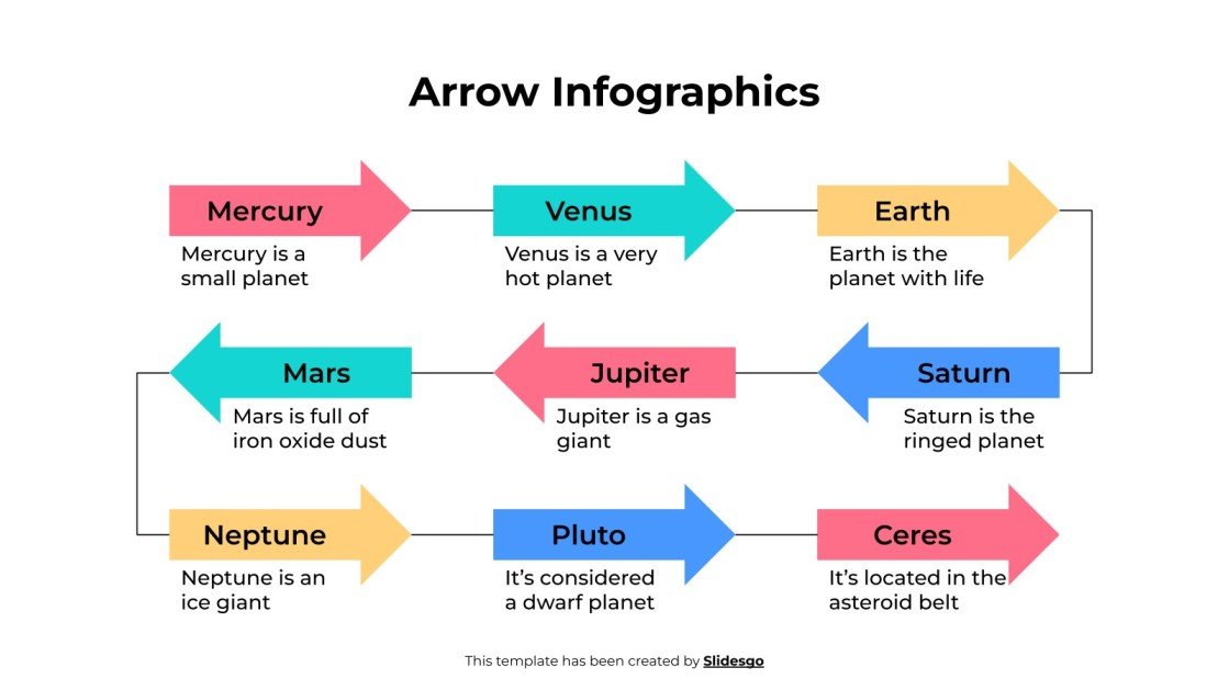 Arrow Infographics Template