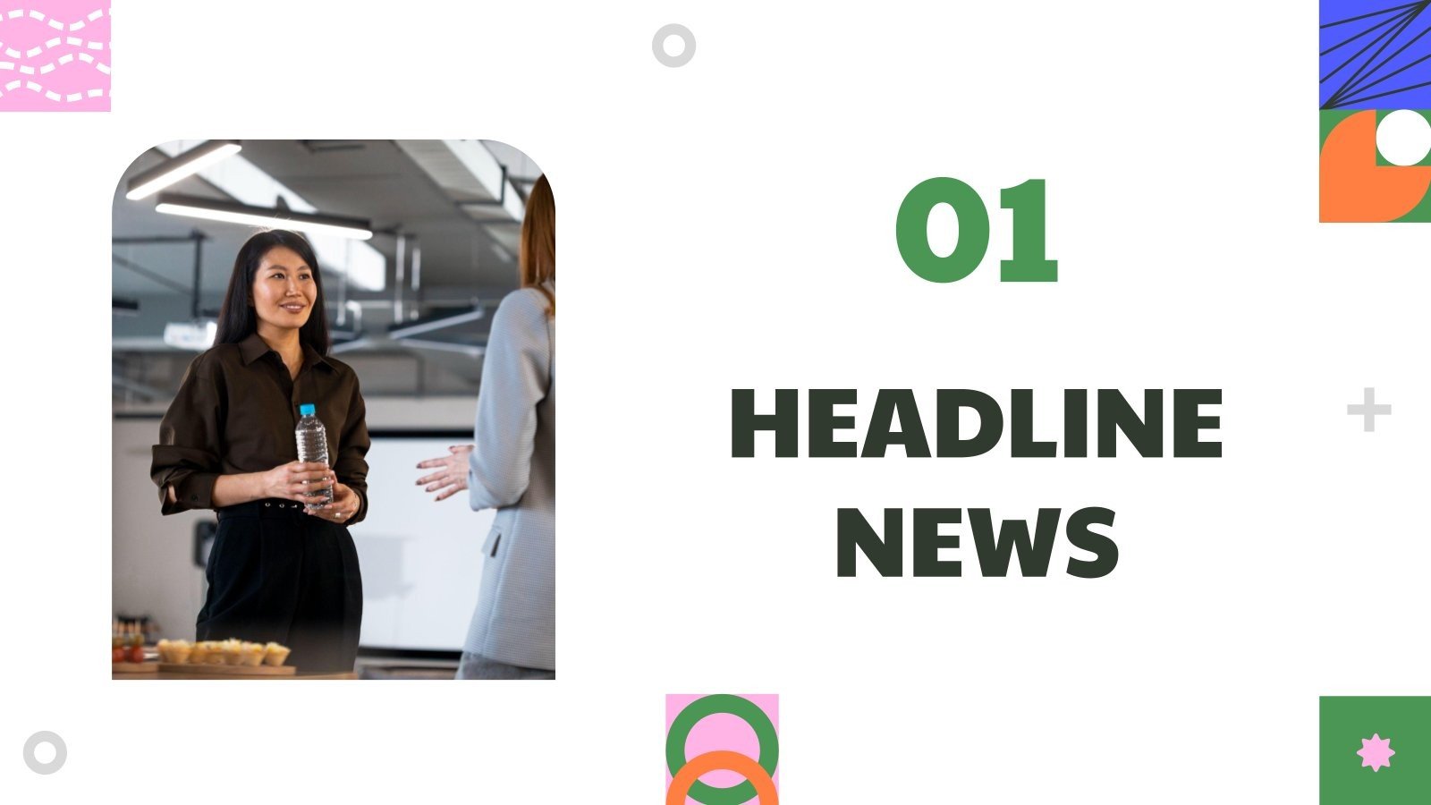 Corporate Event Invitation Newsletter Presentation