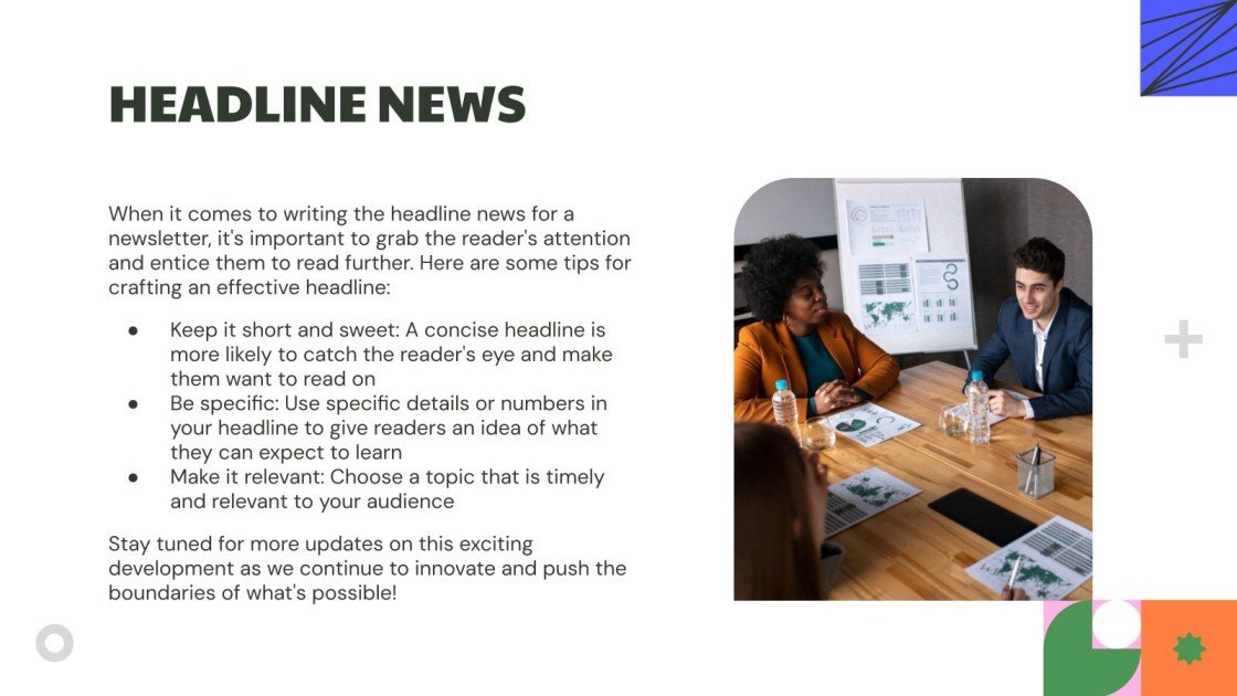 Corporate Event Invitation Newsletter Presentation